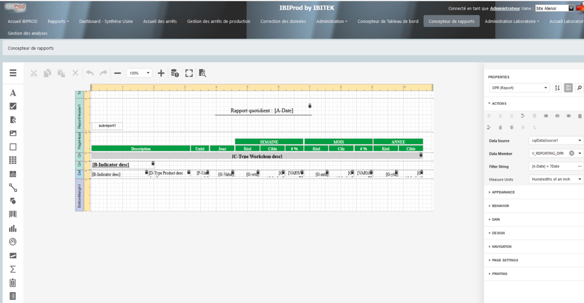 Logiciel MES : IBIProd | Une solution IBITEK